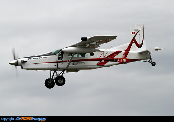 Pilatus PC-6B2-H4 Turbo Porter Pilatus HB-FNI - AirTeamImages.com
