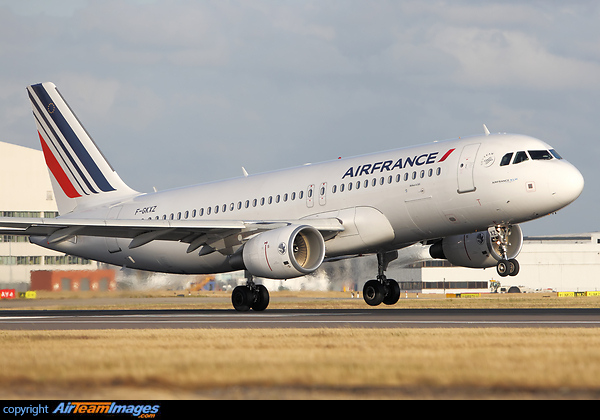 Airbus A320-214 Air France F-GKXZ - AirTeamImages.com