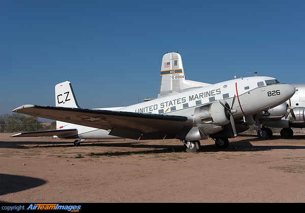 Douglas R4D-6 Skytrain USA - US Marine Corps 50826 - AirTeamImages.com
