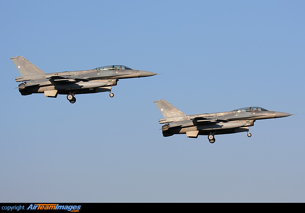 Lockheed Martin F-16D Falcon Chile - Air Force 857 - AirTeamImages.com