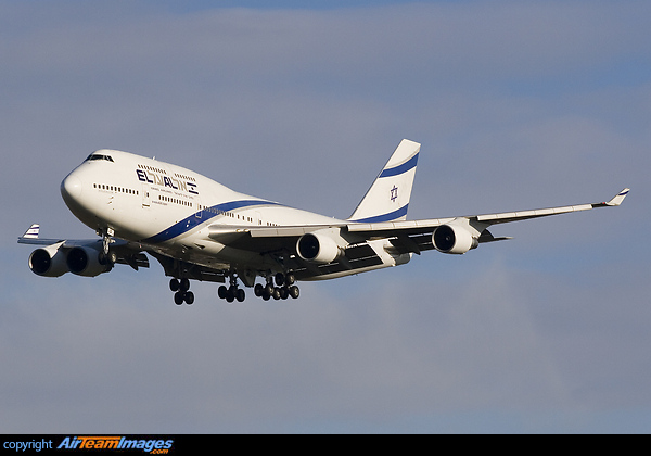 Boeing 747-458 El Al 4X-ELD - AirTeamImages.com