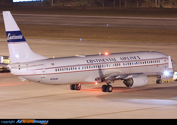 Boeing 737-924/ER Continental Airlines N75436 - AirTeamImages.com