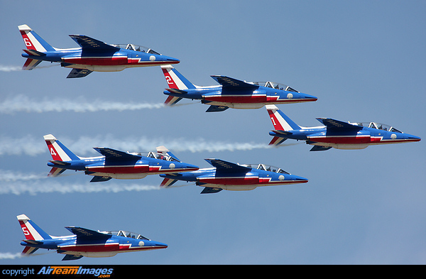 Dassault Alpha Jet Patrouille de France - AirTeamImages.com