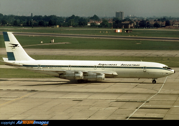 Boeing 707-372C Aerolineas Argentinas LV-LGO - AirTeamImages.com