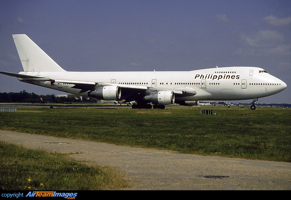 Boeing 747-283B Philippine Airlines EI-BWF - AirTeamImages.com