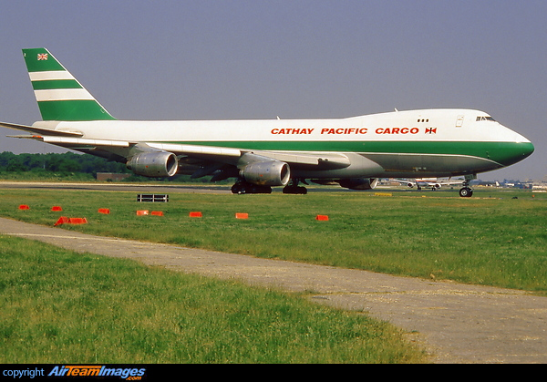 Boeing 747-267F Cathay Pacific Cargo VR-HVZ - AirTeamImages.com