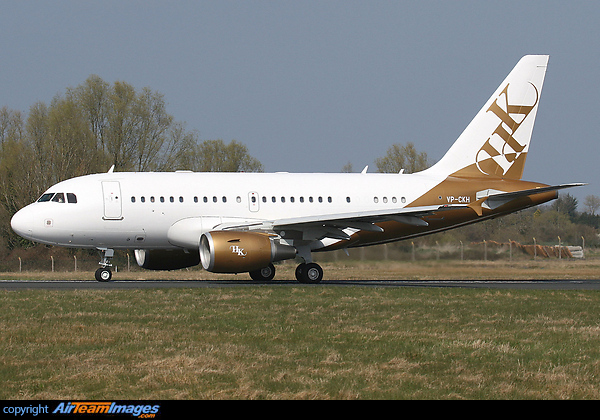 Airbus ACJ318 Elite Private VP-CKH - AirTeamImages.com