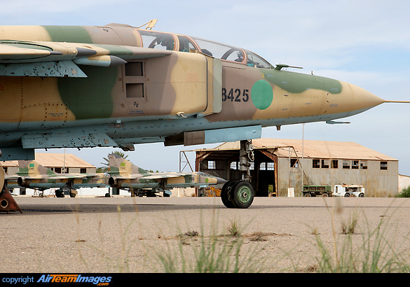 Mikoyan Gurevich MiG-23UB Libya - Air Force 8425 - AirTeamImages.com