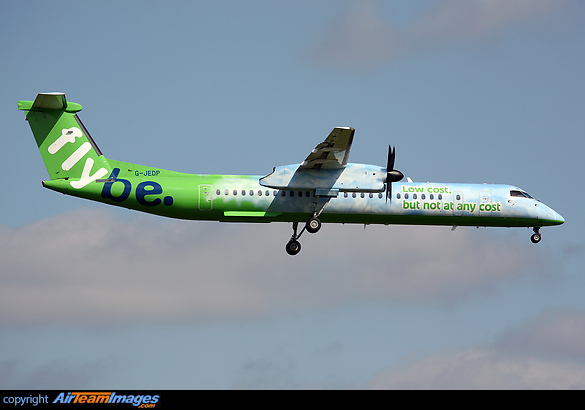 Bombardier Dash 8-402Q Flybe (2002-2020) G-JEDP - AirTeamImages.com
