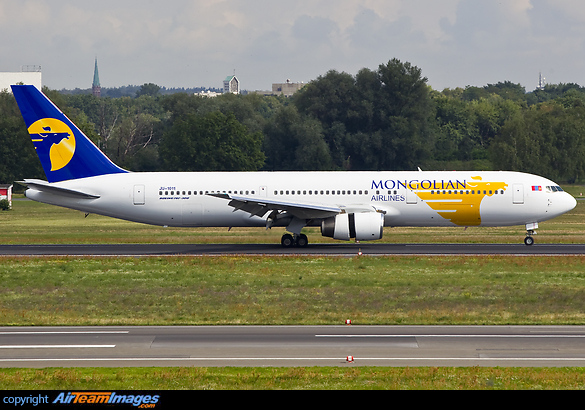 Boeing 767-3W0/ER MIAT Mongolian Airlines JU-1011 - AirTeamImages.com