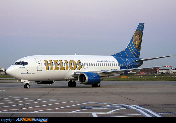 Boeing 737-31S Helios Airways 5B-DBY - AirTeamImages.com