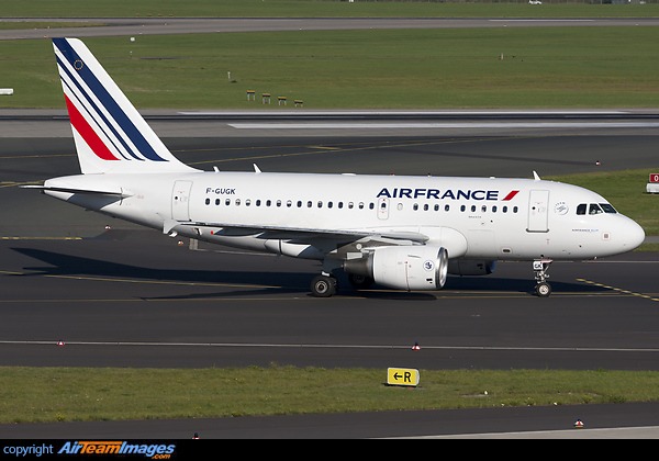 Airbus A318-111 Air France F-GUGK - AirTeamImages.com