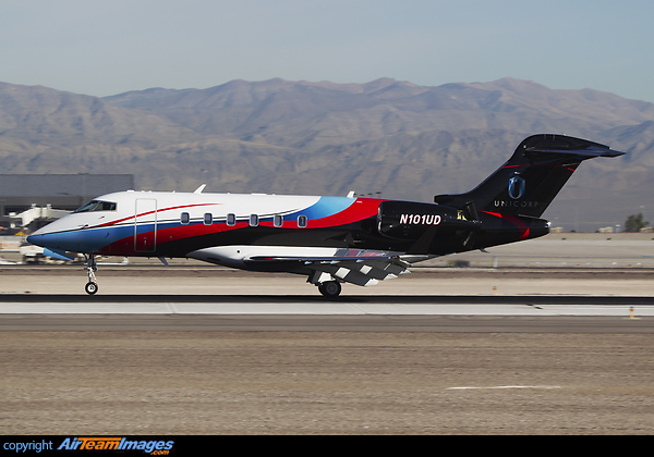 Bombardier Challenger 300 Private N101UD - AirTeamImages.com