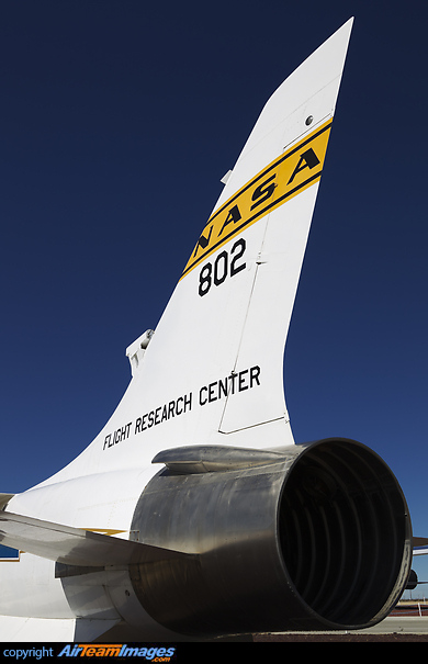 Vought F-8C Crusader NASA N802NA - AirTeamImages.com