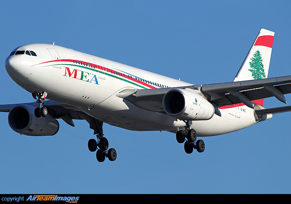 Airbus A330-243 MEA - Middle East Airlines OD-MEC - AirTeamImages.com