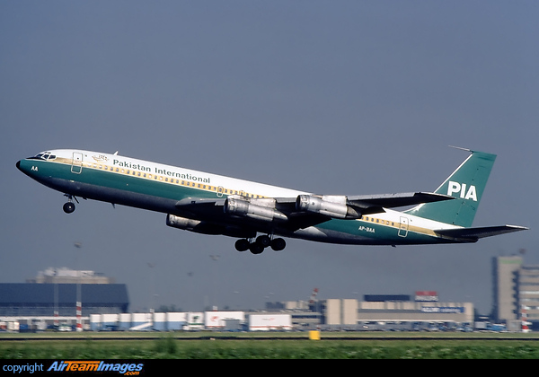 Boeing 707-351B PIA - Pakistan International Airlines AP-BAA ...