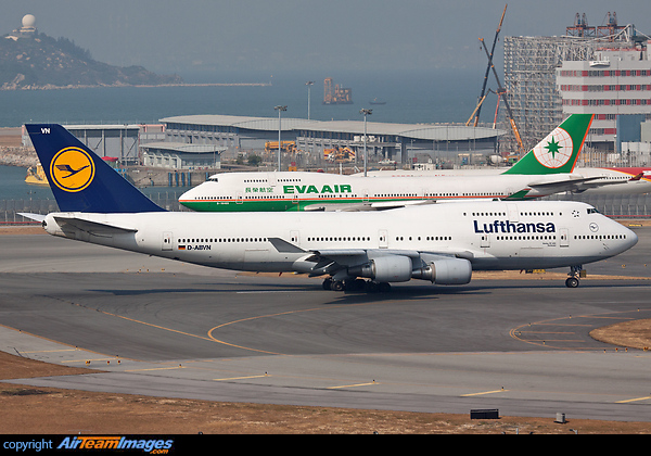 Boeing 747-430 Lufthansa D-ABVN - AirTeamImages.com