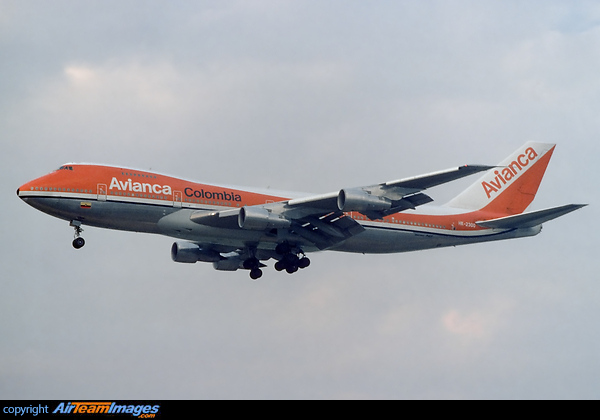 Boeing 747-259BM Avianca HK-2300 - AirTeamImages.com
