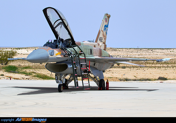 Lockheed Martin F-16I Sufa Israel - Israeli Air Force 482 ...