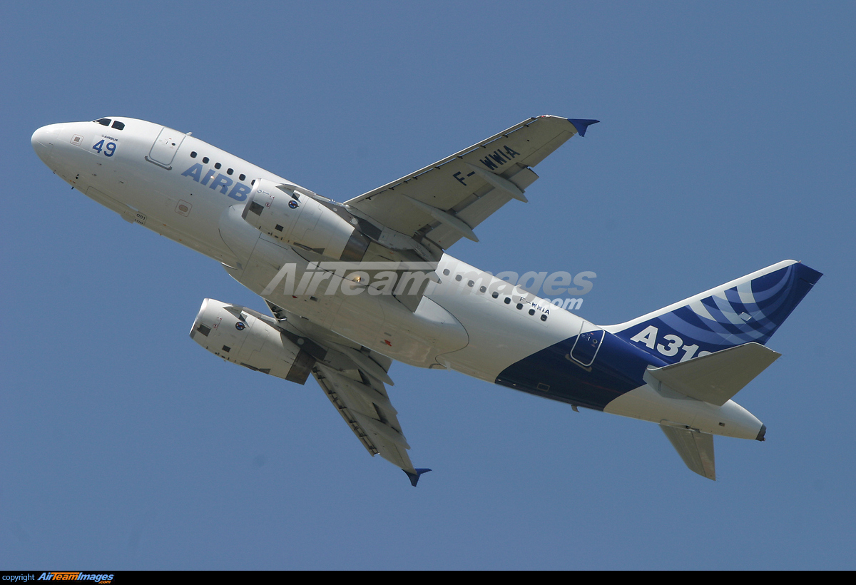 Airbus A318 Airbus Industrie F-WWIA - AirTeamImages.com