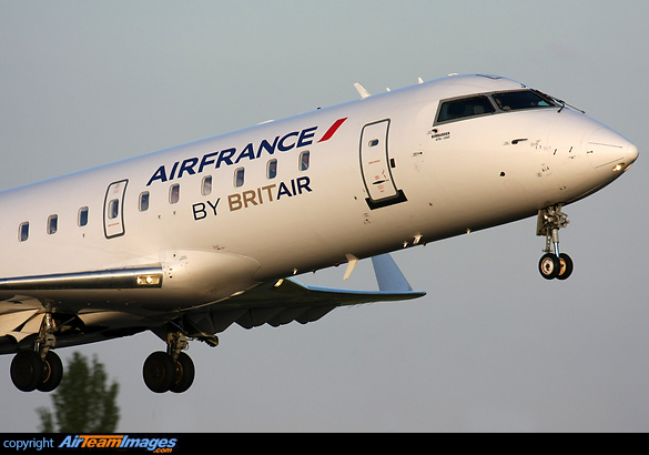 Bombardier CRJ-100ER Air France (Brit Air) F-GRJR - AirTeamImages.com