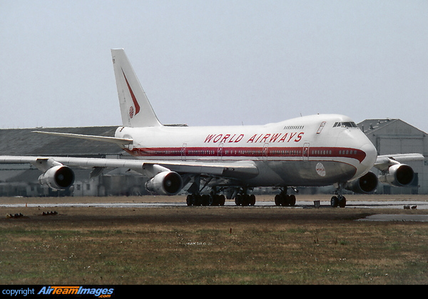 Boeing 747-273C World Airways N748WA - AirTeamImages.com