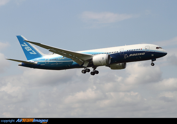 Boeing 787-8 Dreamliner Boeing N787BA - AirTeamImages.com