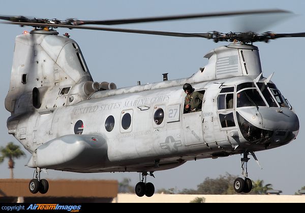 Boeing Rotorcraft CH-46 Seaknight USA - US Marine Corps 154851 ...