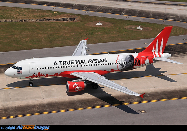 Airbus A320-216 AirAsia (Malaysia) 9M-AFO - AirTeamImages.com