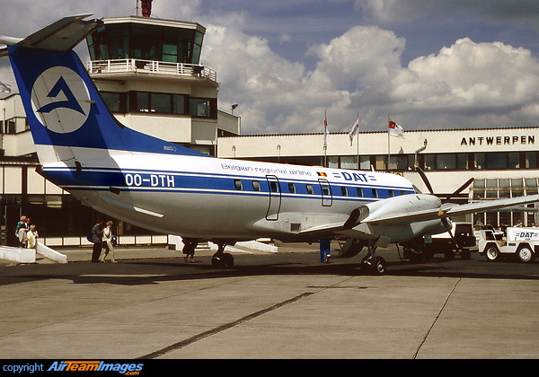 Embraer EMB-120ER Brasilia Delta Air Transport OO-DTH - AirTeamImages.com