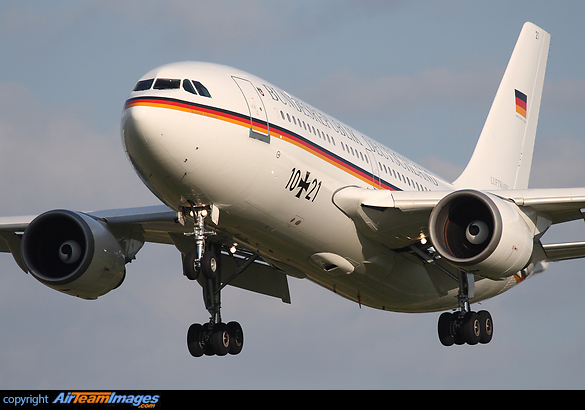 Airbus A310-304 Germany - German Air Force 10+21 - AirTeamImages.com