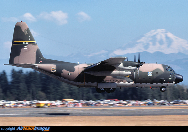 Lockheed C-130 Hercules USA - US Air Force 74-1661 - AirTeamImages.com