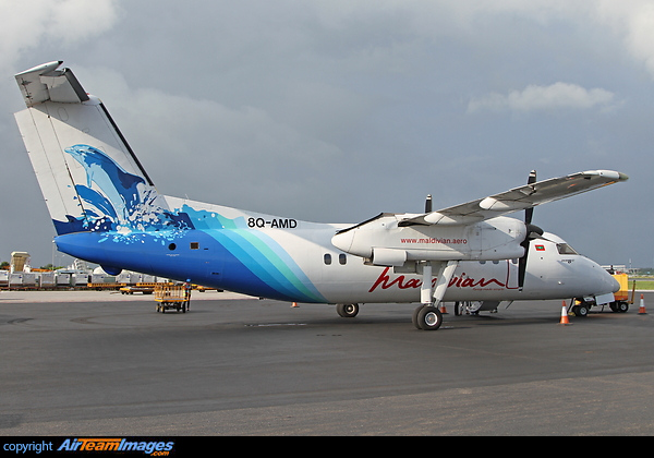 Bombardier Dash 8-202 Maldivian 8Q-AMD - AirTeamImages.com