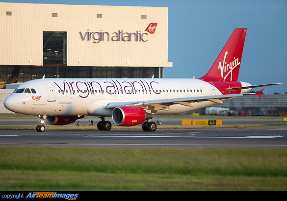 Airbus A320-214 Virgin Atlantic Airways EI-DEO - AirTeamImages.com