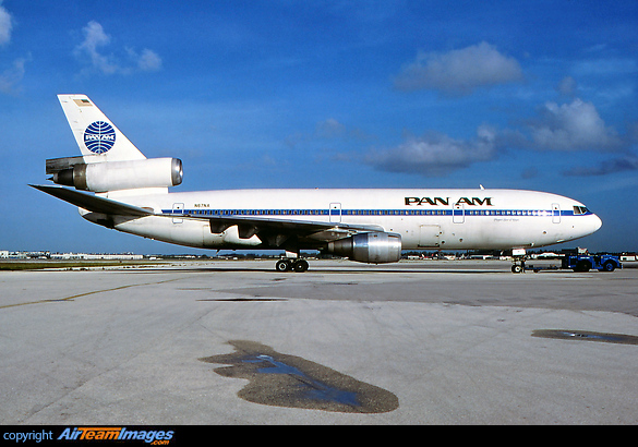McDonnell Douglas DC-10-10 Pan Am N67NA - AirTeamImages.com
