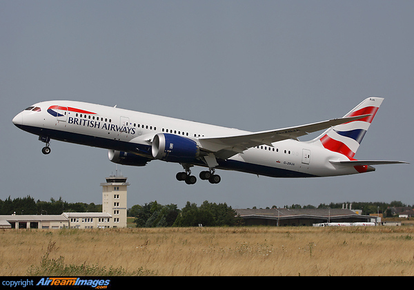 Boeing 787-8 Dreamliner British Airways G-ZBJA - AirTeamImages.com