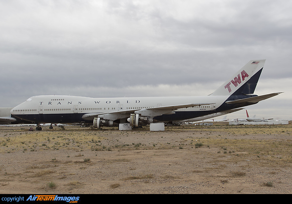 Boeing 747-128 TWA - Trans World Airlines N129TW - AirTeamImages.com