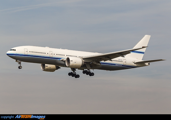 Boeing Business Jet 777 VIP Mid East Jet N777AS - AirTeamImages.com