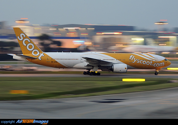 Boeing 777-212/ER Scoot 9V-OTA - AirTeamImages.com