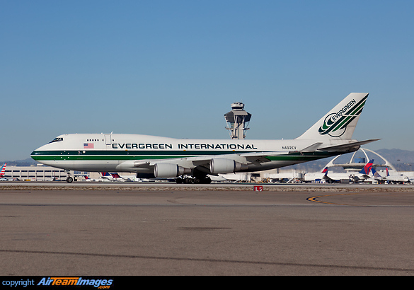 Boeing 747-446(BCF) Evergreen International Airlines N492EV ...