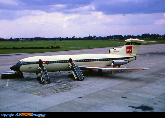 Hawker Siddeley Trident 1C BEA - British European Airways G-ARPL ...