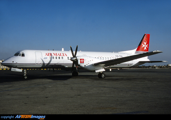 British Aerospace ATP Air Malta CS-TGL - AirTeamImages.com