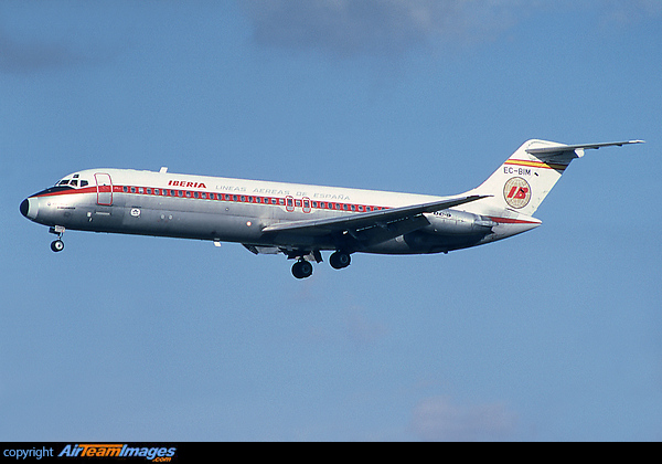 McDonnell Douglas DC-9-31 Iberia EC-BIM - AirTeamImages.com