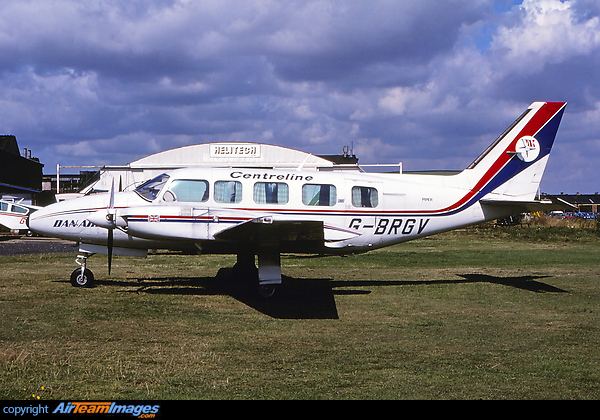 Piper PA-31-350 Chieftain Dan-Air London G-BRGV - AirTeamImages.com