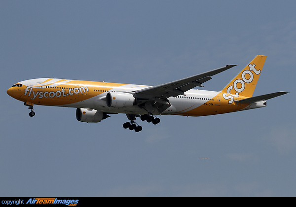 Boeing 777-212/ER Scoot 9V-OTA - AirTeamImages.com