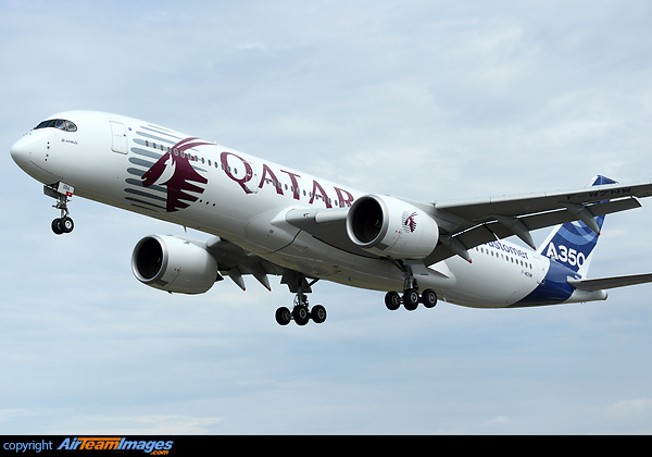 Airbus A350-941 Airbus Industrie F-WZNW - AirTeamImages.com
