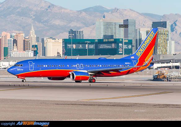 Boeing 737-8H4 Southwest Airlines N8301J - AirTeamImages.com
