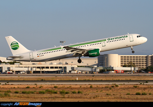 Airbus A321-211 Germania D-ASTP - AirTeamImages.com
