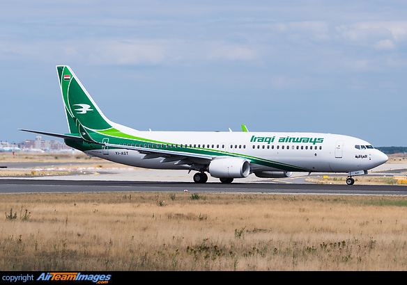 Boeing 737-81Z Iraqi Airways YI-AST - AirTeamImages.com