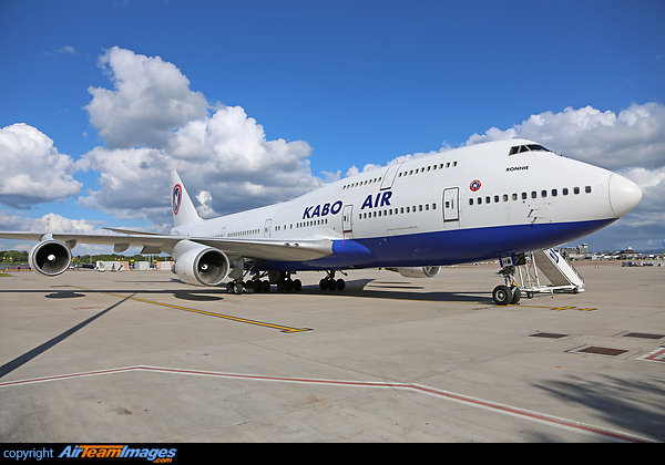 Boeing 747-4F6 Kabo Air VQ-BHW - AirTeamImages.com